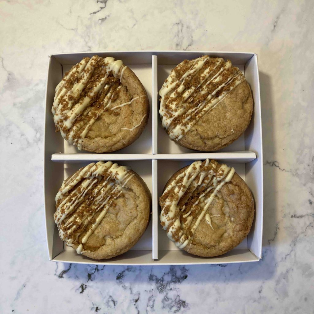 Biscoff Stuffed Cookies | Tiny Beast Bakes