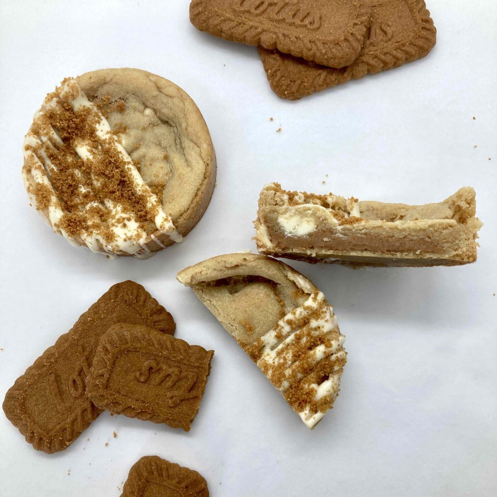 Biscoff Stuffed Cookies – Tiny Beast Bakes